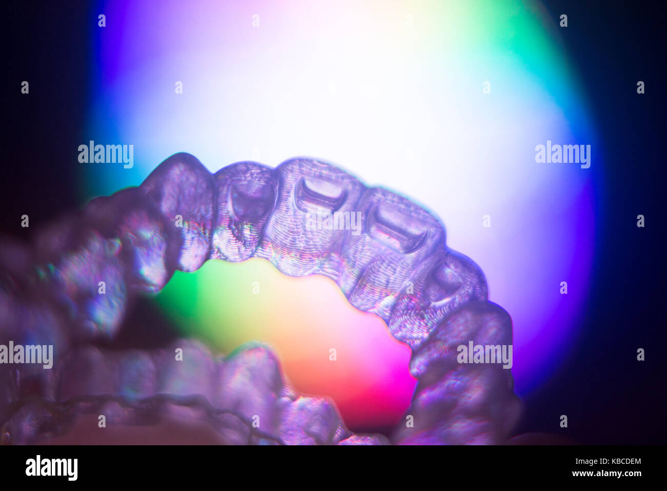 Invisible teeth retainers orthodontic brackets. Plastic modern ...