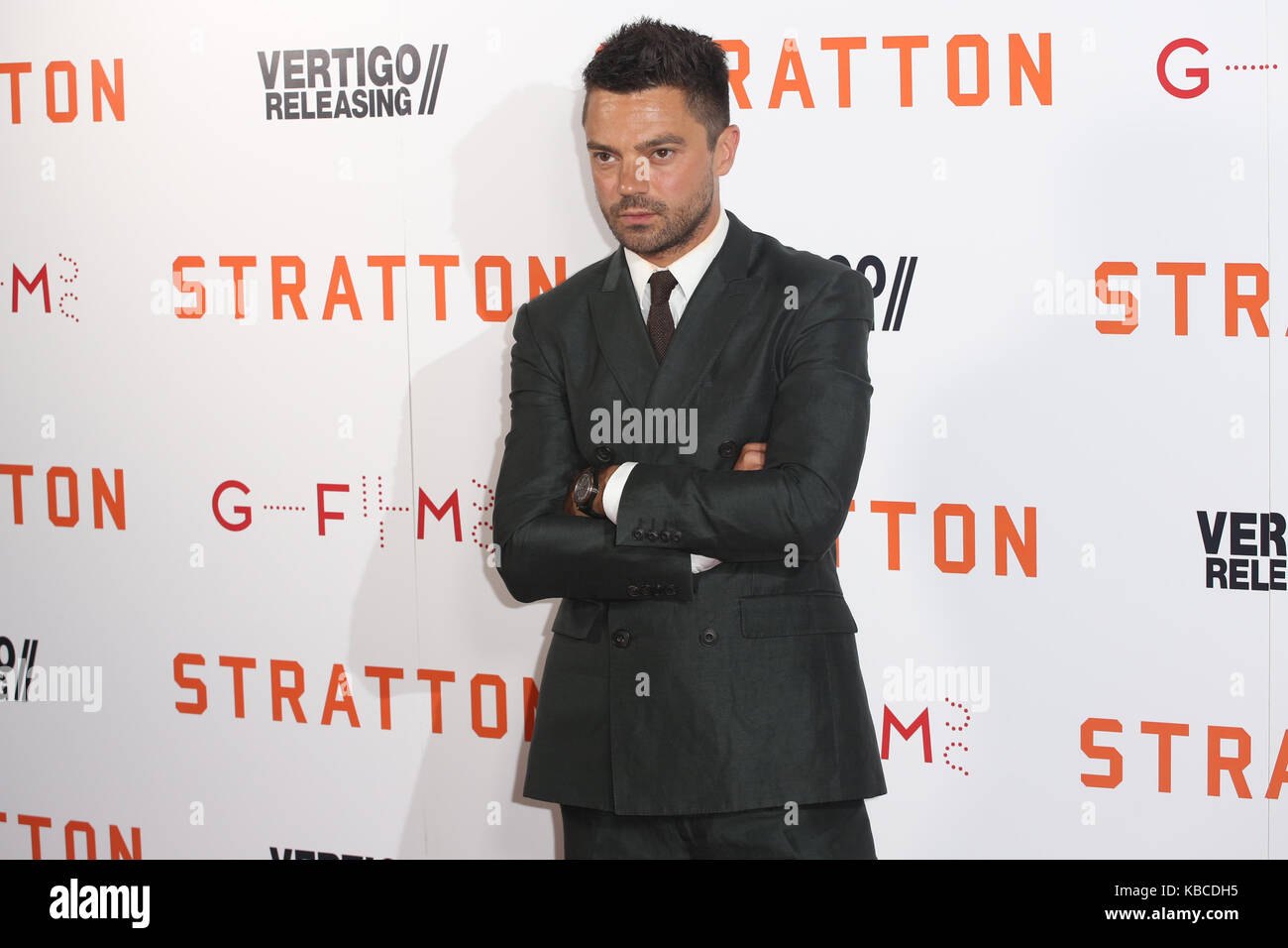Stratton UK film premiere - Arrivals Featuring: Dominic Cooper Where ...