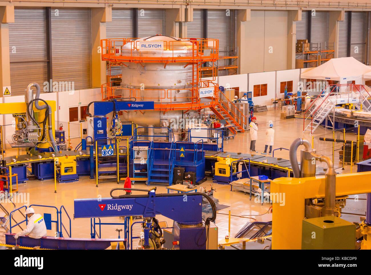 PROVENCE, FRANCE - ITER PF Coils Winding facility building, ITER ...
