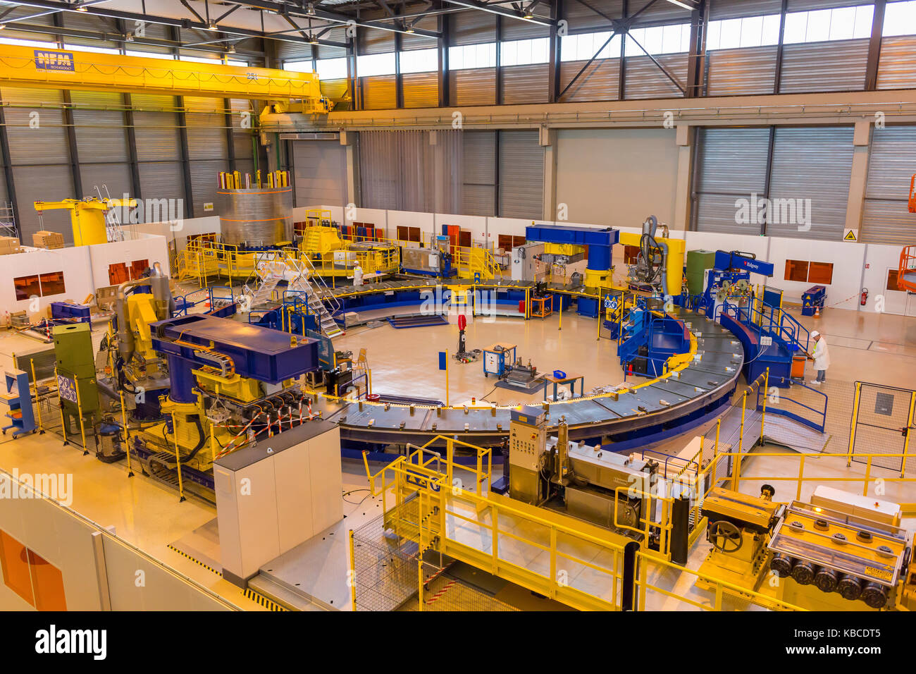 PROVENCE, FRANCE - ITER PF Coils Winding facility building, ITER ...