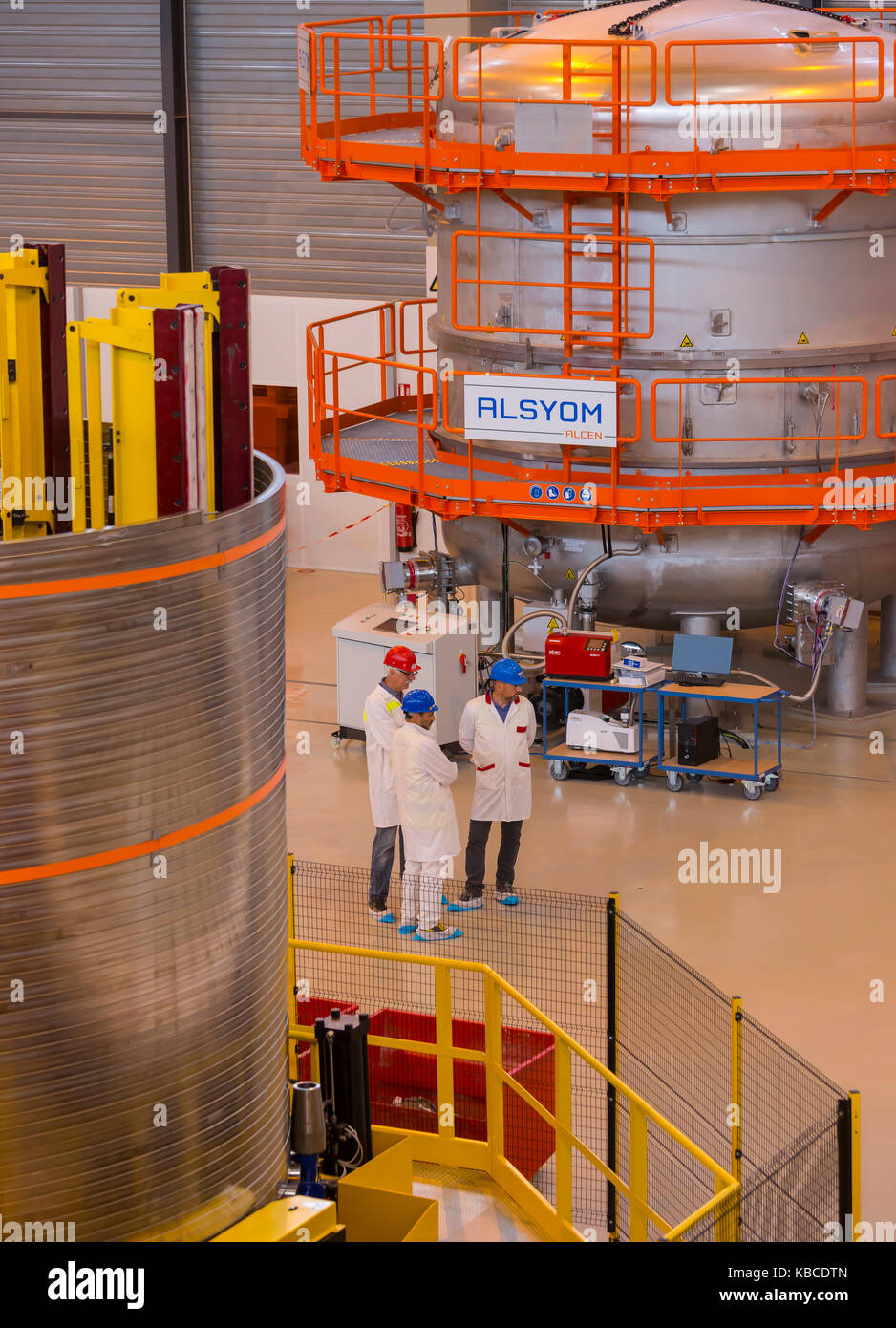 PROVENCE, FRANCE - ITER PF Coils Winding facility building, ITER ...