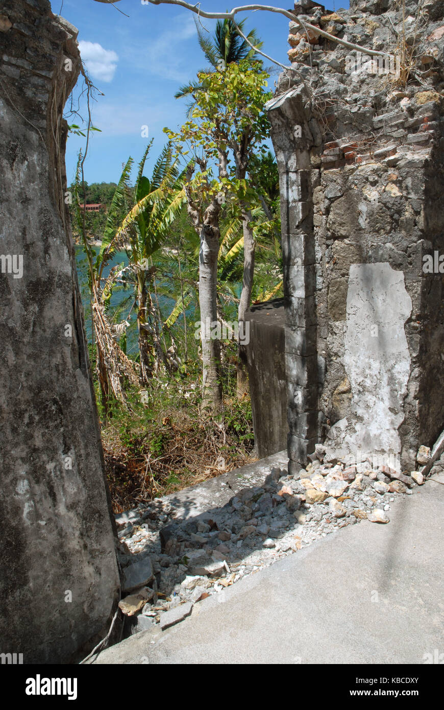 Guisi Lighthouse, Nueva Valencia, Guimaras Island, Philippines Stock ...