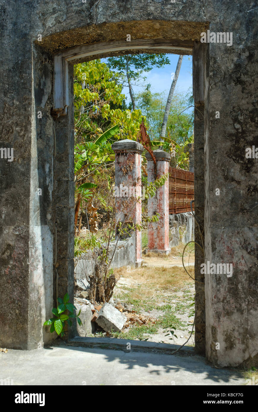 Guisi Lighthouse, Nueva Valencia, Guimaras Island, Philippines Stock ...