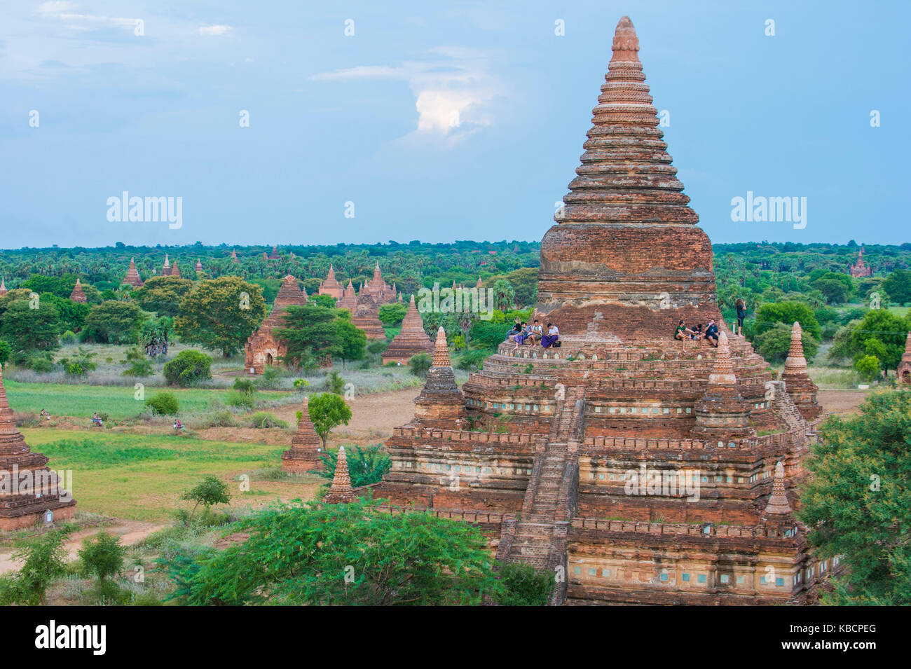 The Temples of bagan in Myanmar Stock Photo - Alamy