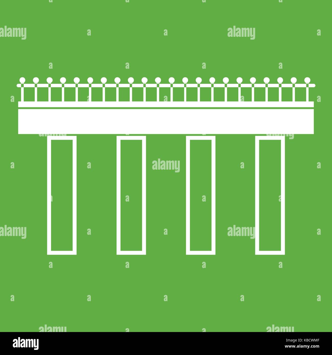 Green balustrade Stock Vector Images - Alamy