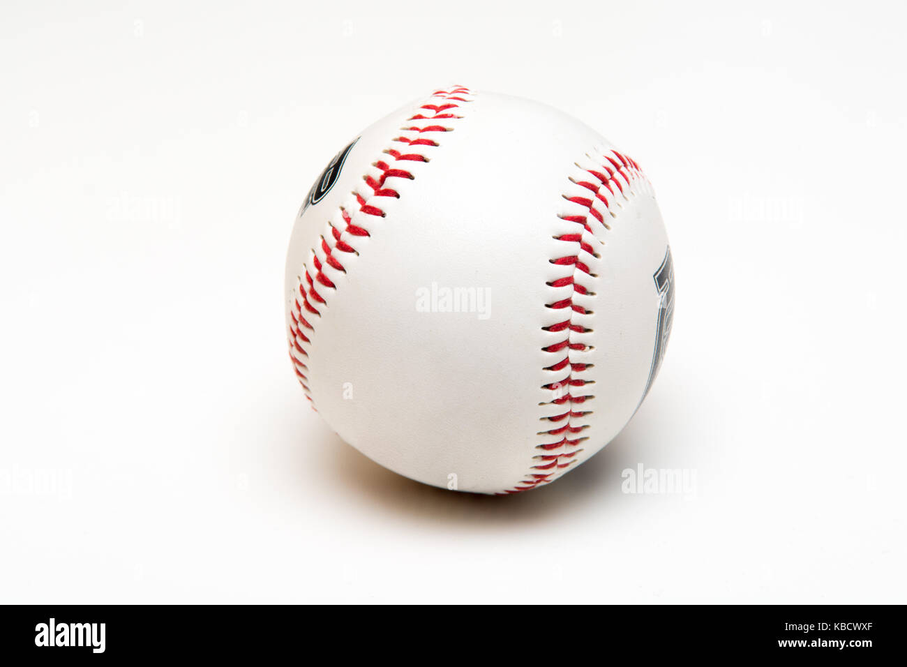 Baseball ball isoleted on white background Stock Photo - Alamy