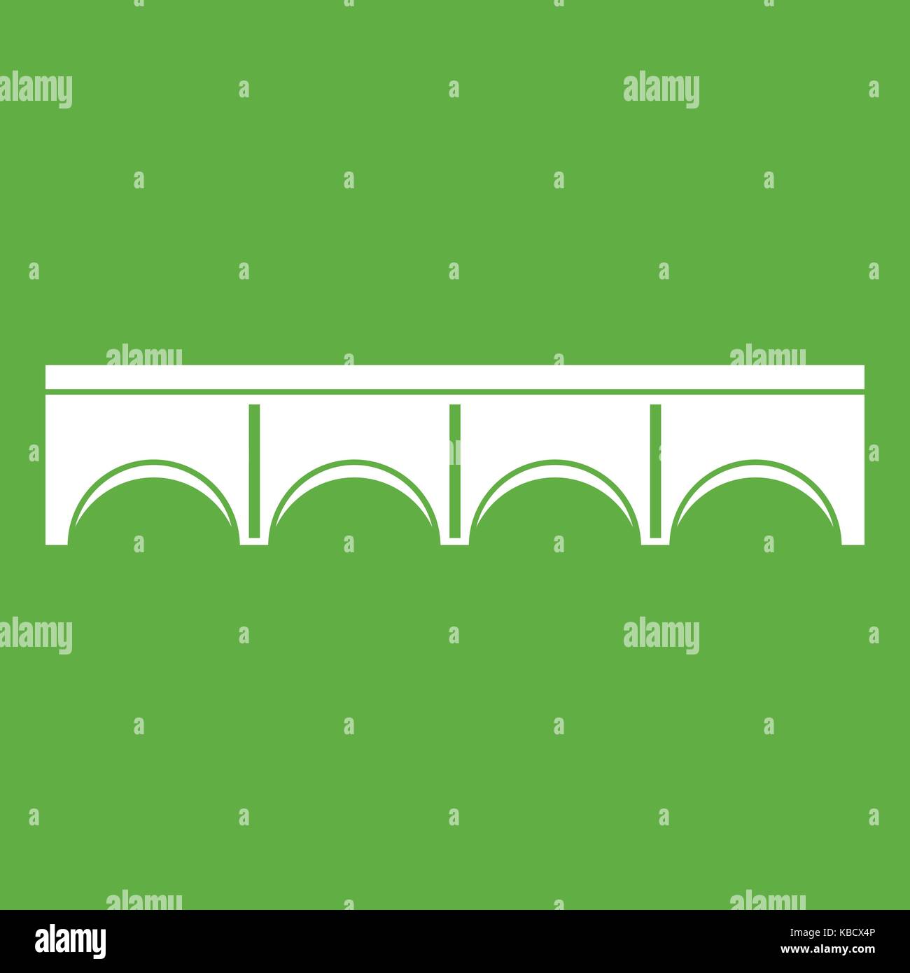 Direct bridge icon green Stock Vector Image & Art - Alamy