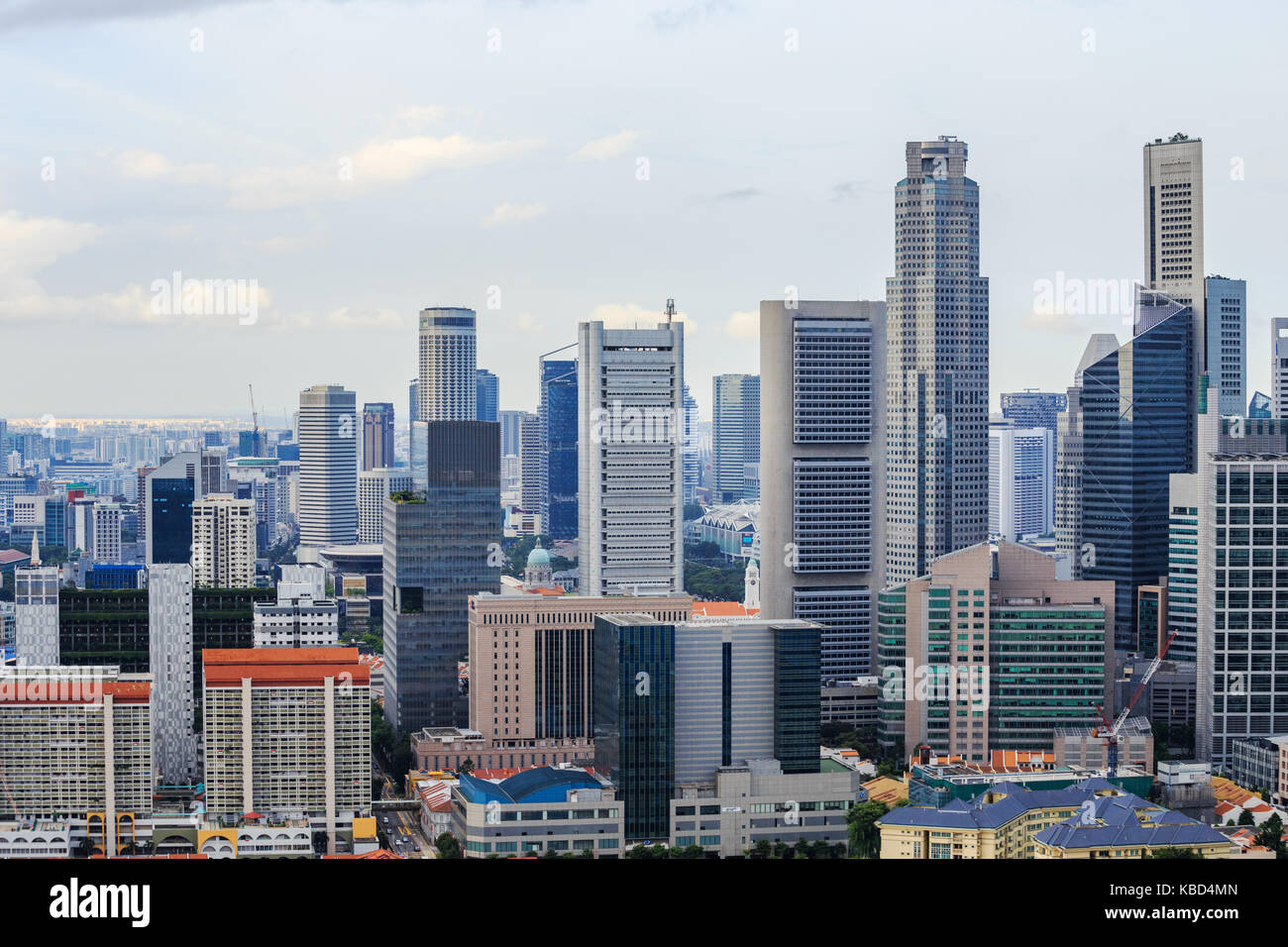 cityscape view of Singapore city Stock Photo - Alamy