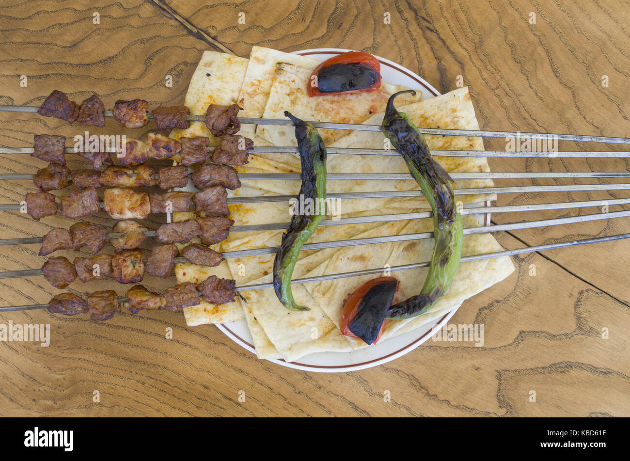 Shish kebab rice hi-res stock photography and images - Alamy