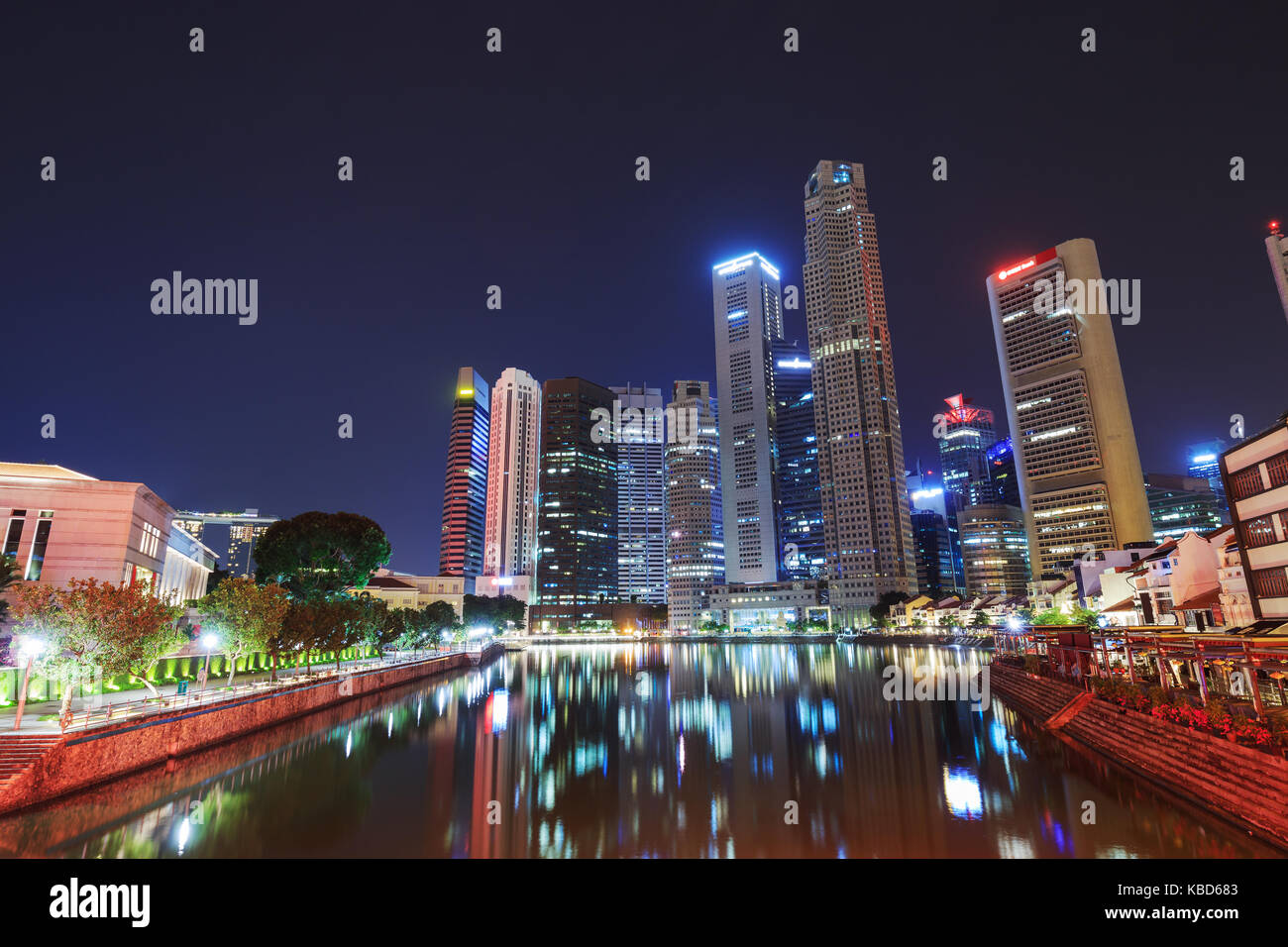Singapore city view hi-res stock photography and images - Alamy