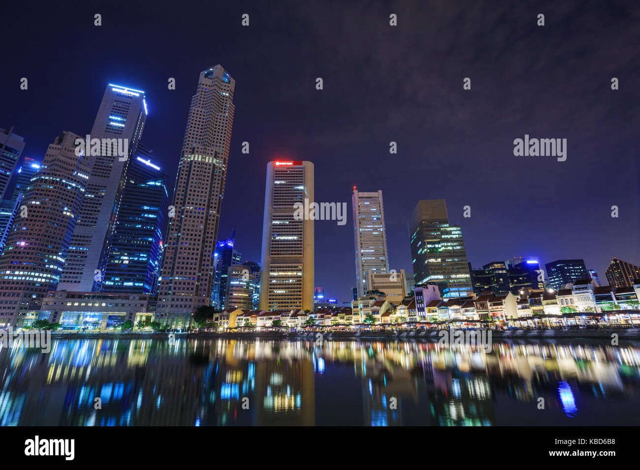 urban cityscape view of Singapore city Stock Photo - Alamy
