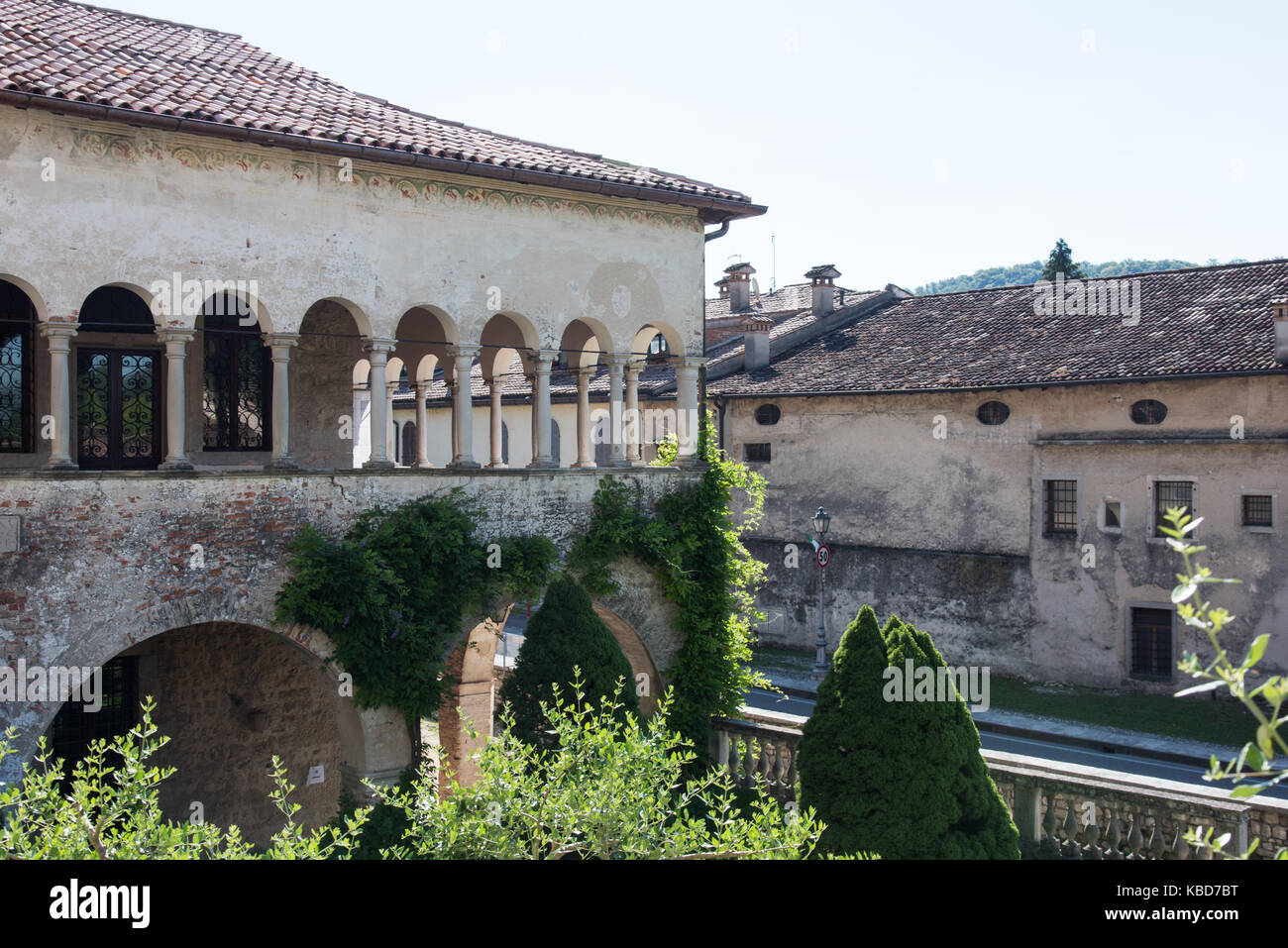 Art in the ancient Abbey of Follina Stock Photo - Alamy