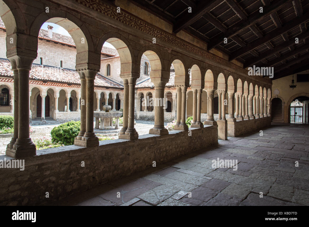 Art in the ancient Abbey of Follina Stock Photo - Alamy