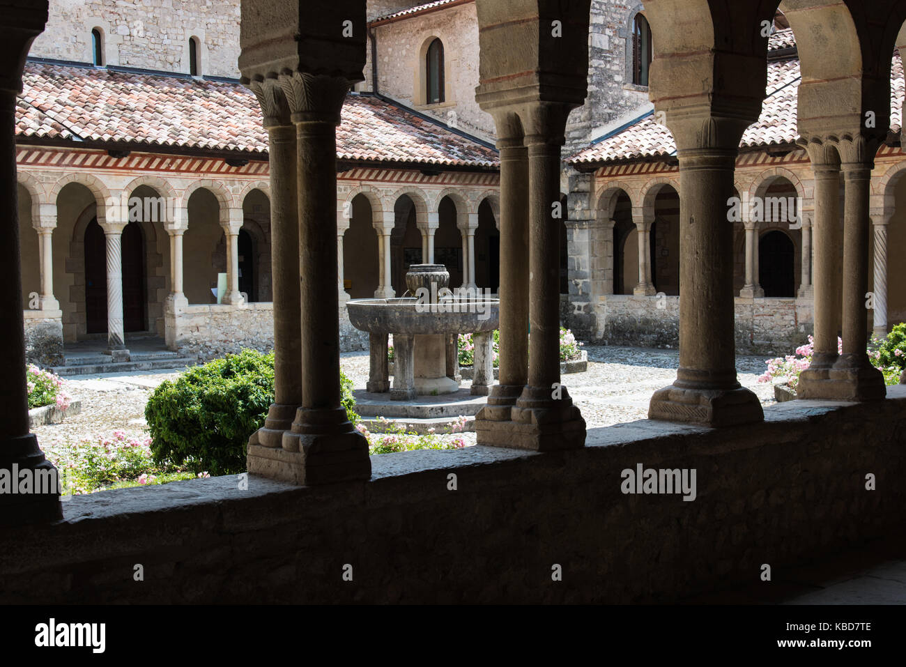 Art in the ancient Abbey of Follina Stock Photo - Alamy