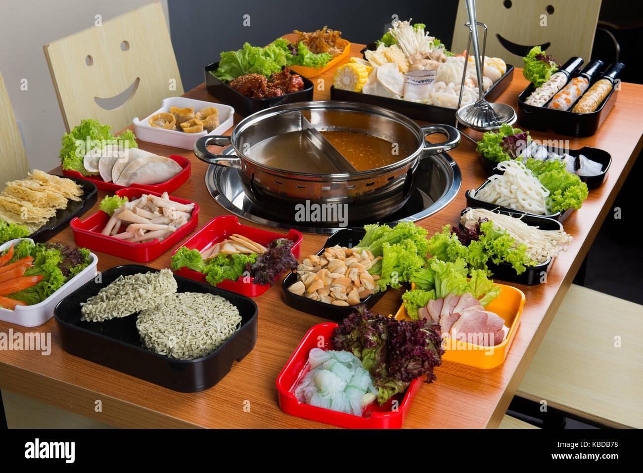 asian hot pot Stock Photo - Alamy