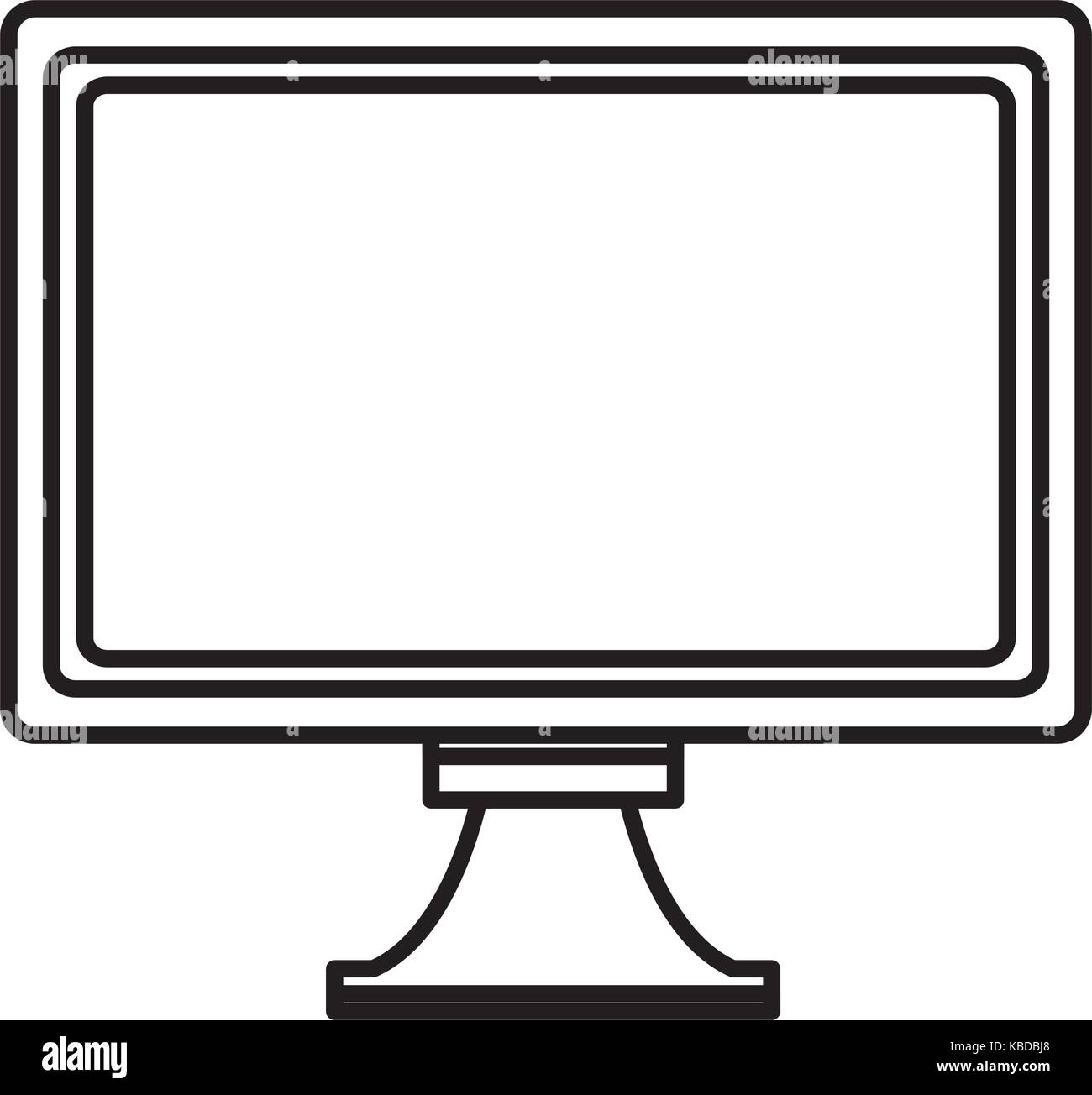 pc monitor hardware Stock Vector Image & Art - Alamy