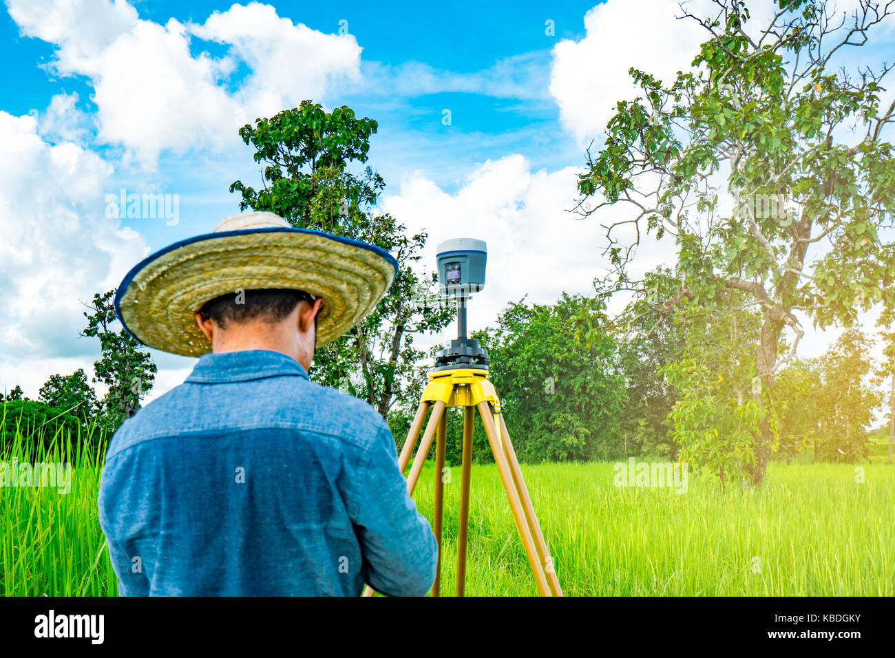 Surveying land hi-res stock photography and images - Alamy