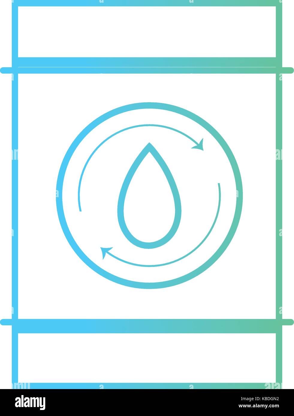 line water tank to environment care Stock Vector Image & Art - Alamy