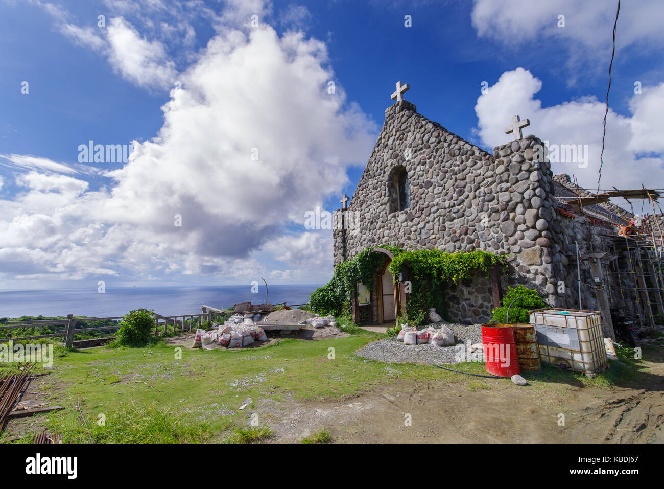 Tukon Church in Basco, Batanes, Philippines Stock Photo - Alamy