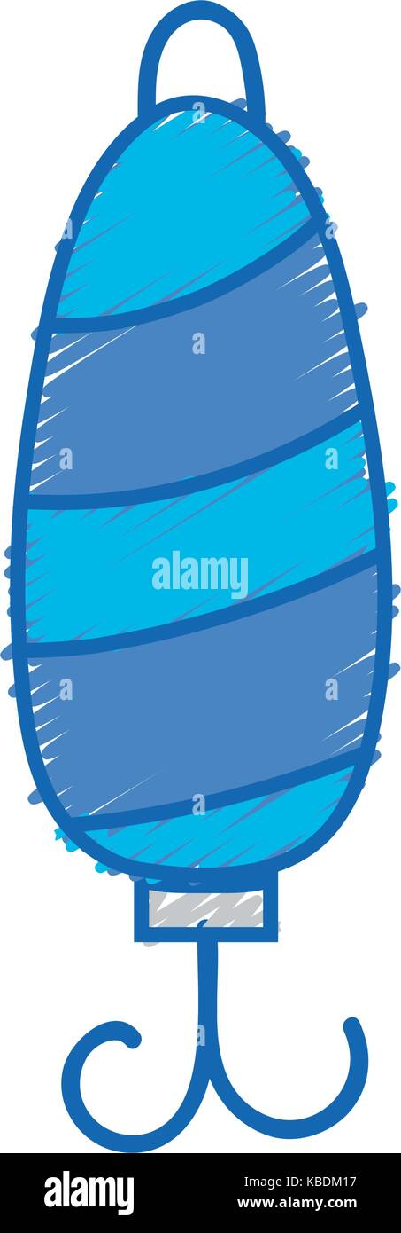 spoons fish object to fishing recreation Stock Vector Image & Art - Alamy