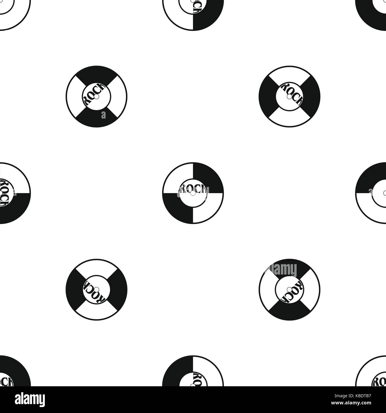 Vinyl pattern seamless black Stock Vector Image & Art - Alamy