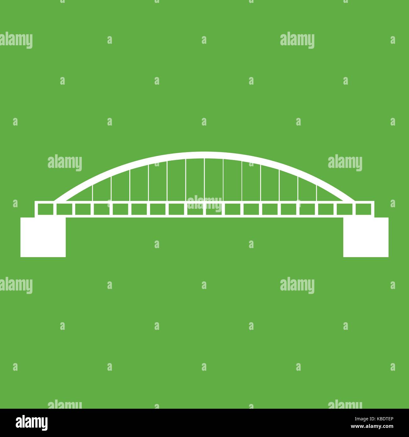 Bridge icon green Stock Vector Image & Art - Alamy