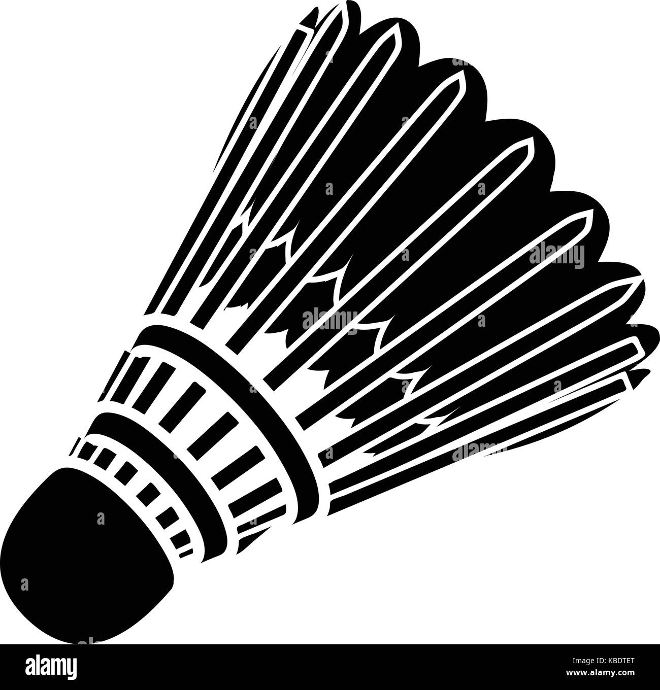 Badminton icon, simple black style Stock Vector Image & Art - Alamy