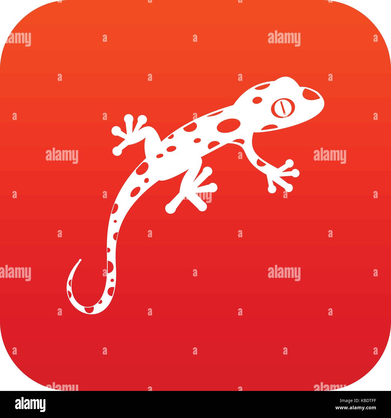 Chameleon icon digital red Stock Vector Image & Art - Alamy