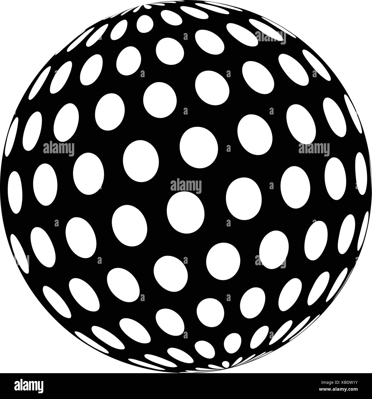 Golf ball icon, simple black style Stock Vector Image & Art - Alamy