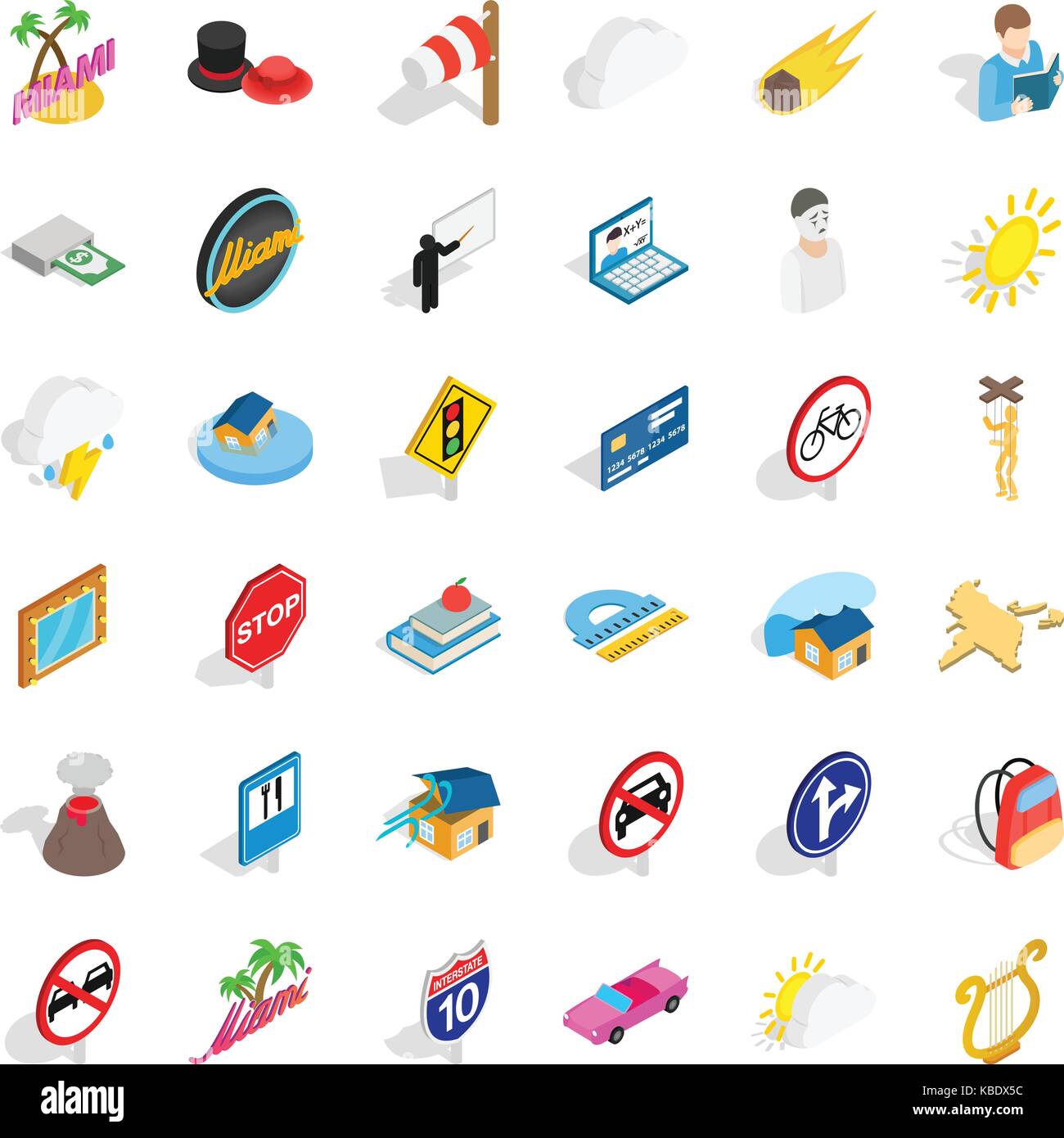 Character icons set, isometric style Stock Vector Image & Art - Alamy