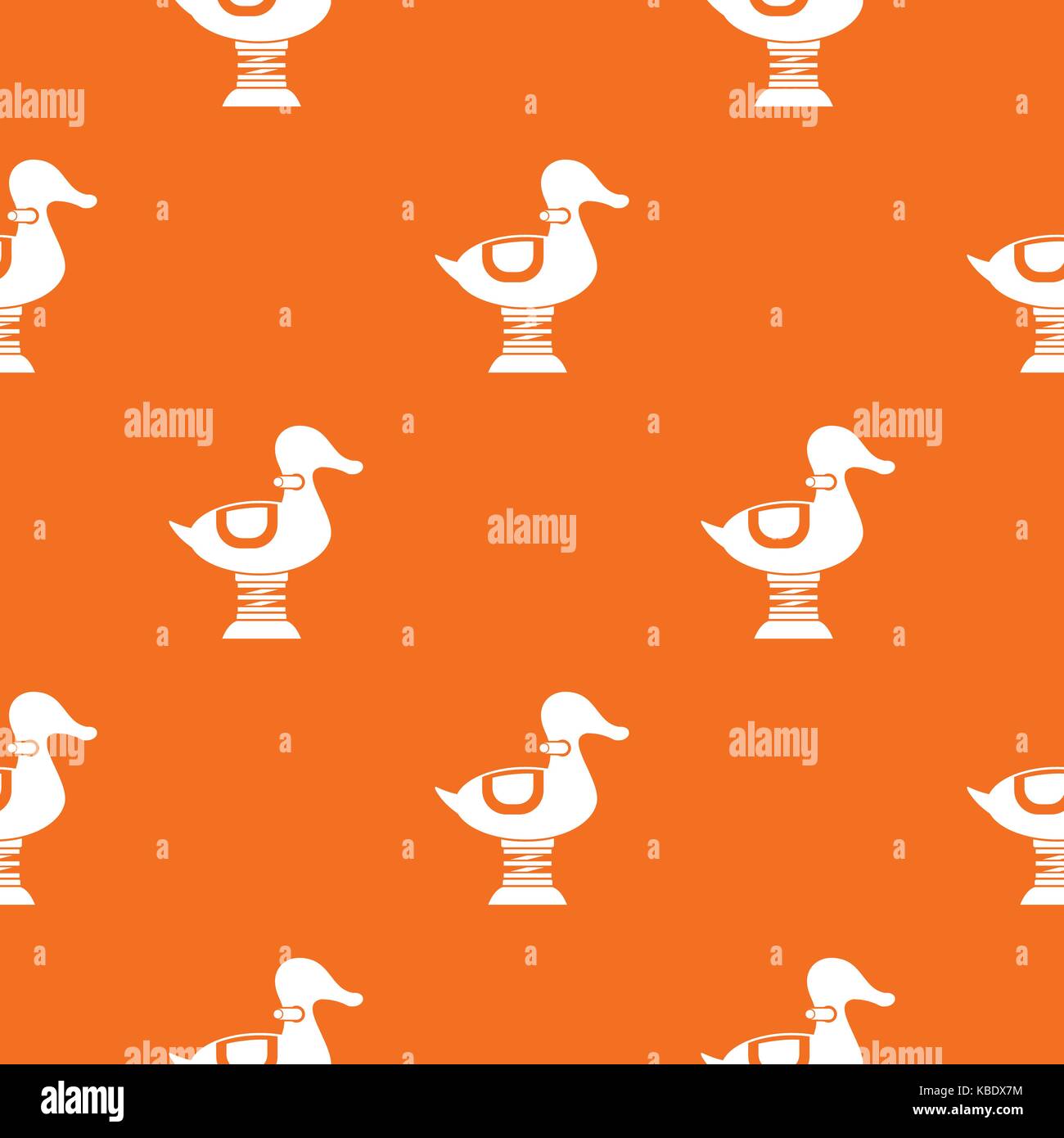 Duck spring see saw pattern seamless Stock Vector Image & Art - Alamy