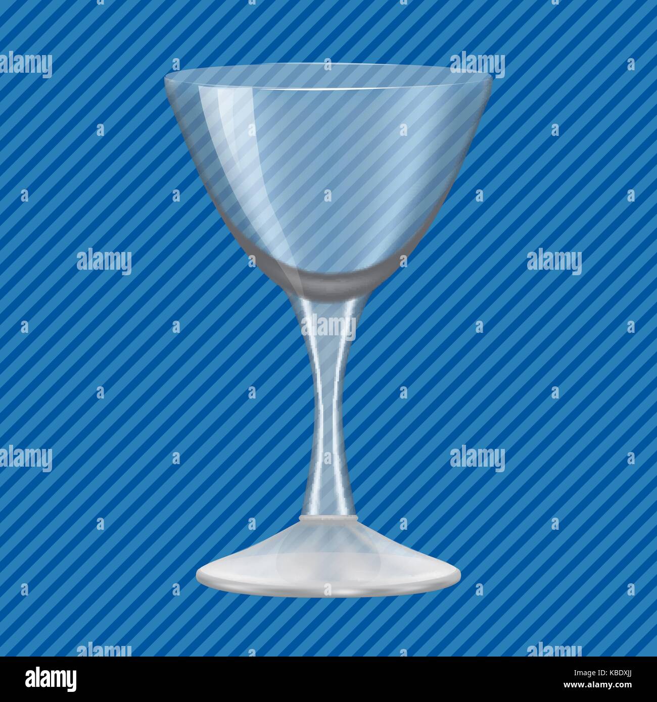 Cocktail glass concept background, realistic style Stock Vector Image ...