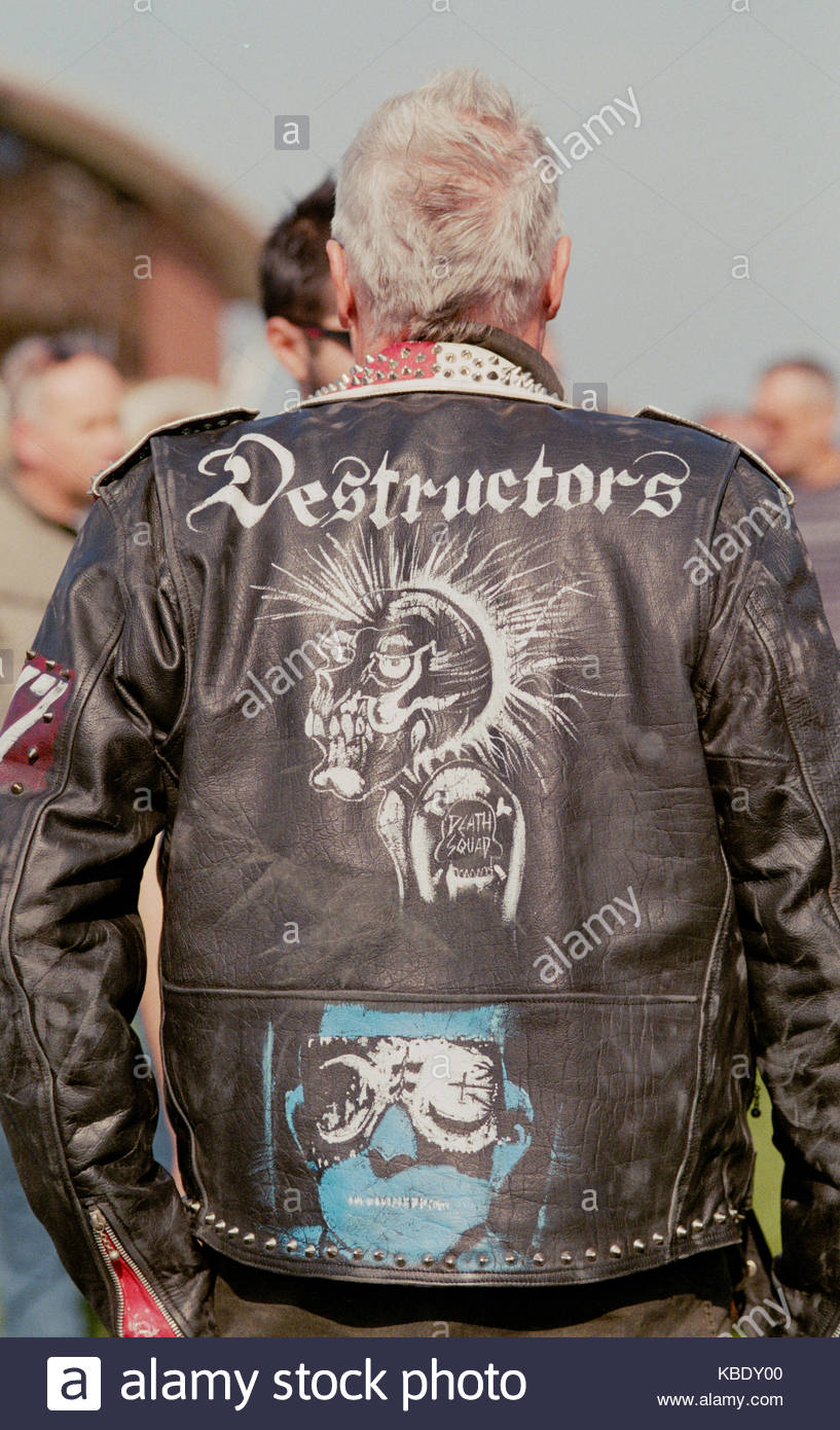 Punk Leather Jacket Stock Photos & Punk Leather Jacket Stock Images - Alamy