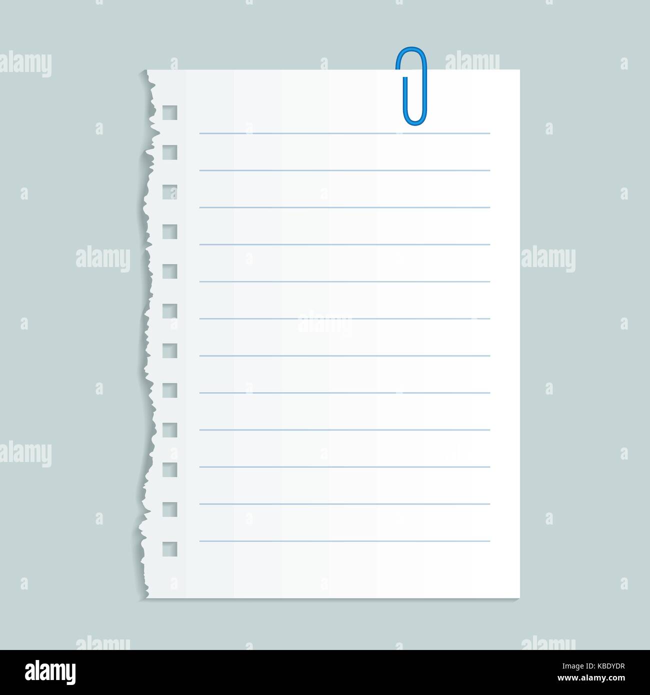 Pin line paper concept background, realistic style Stock Vector Image ...