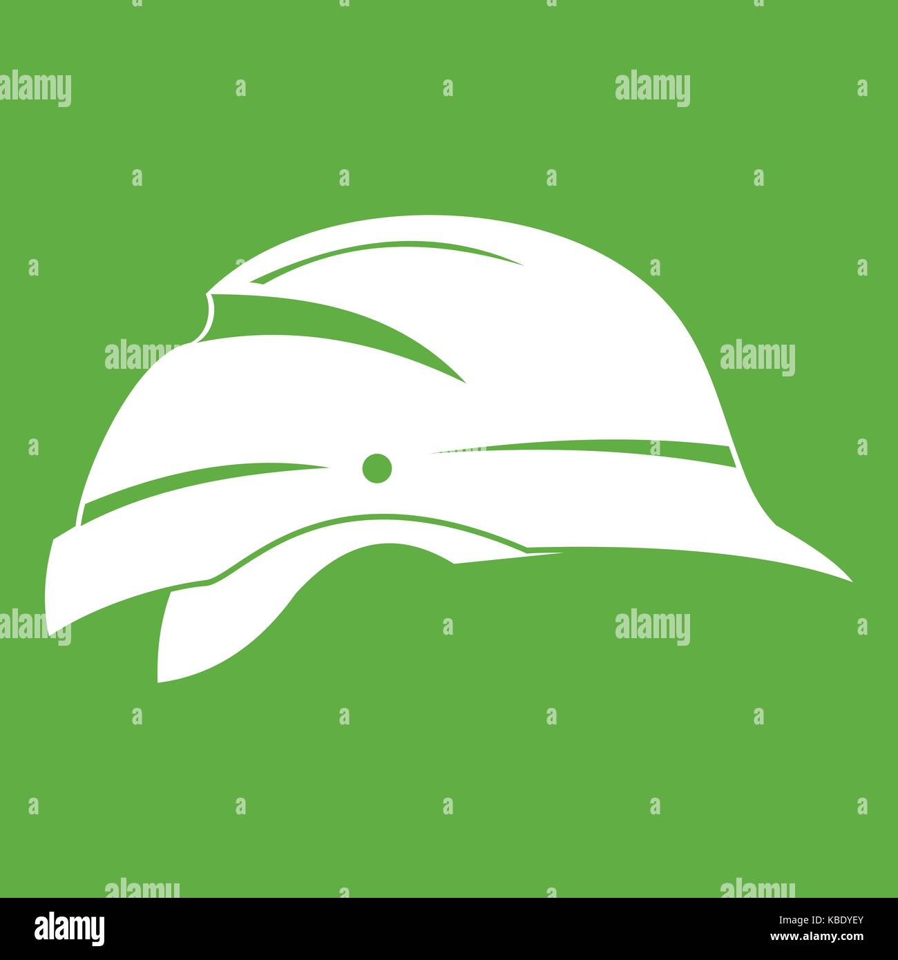Hardhat icon green Stock Vector Image & Art - Alamy