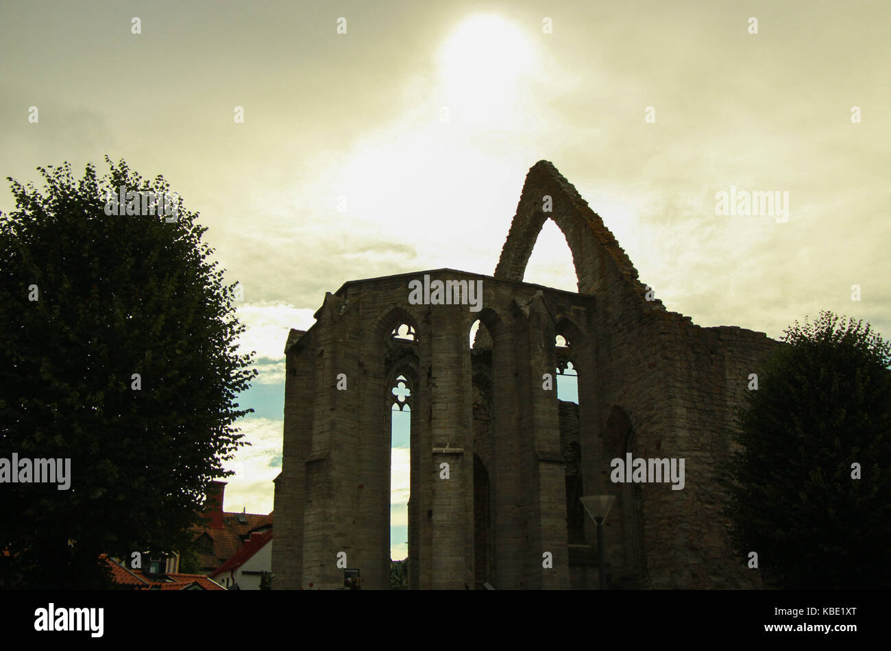 The medieval city of Visby Gotland, Sweden Stock Photo - Alamy