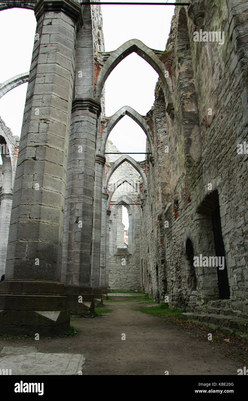 The medieval city of Visby Gotland, Sweden Stock Photo - Alamy