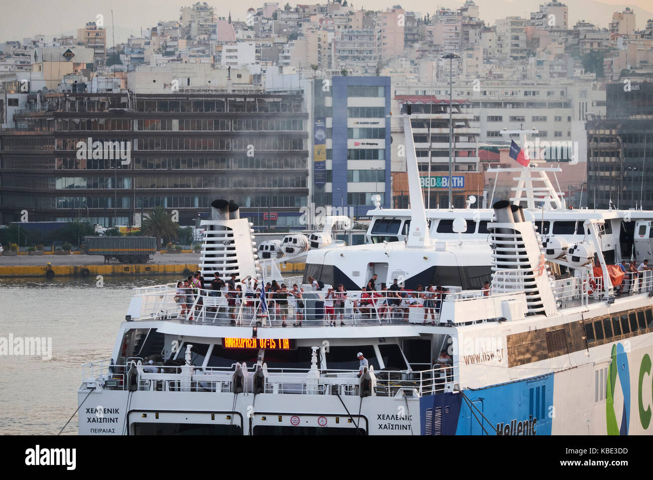 The port of Piraeus, near Athens, Greece Stock Photo - Alamy