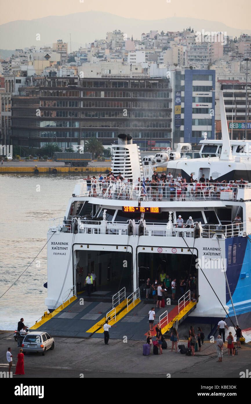 The port of Piraeus, near Athens, Greece Stock Photo - Alamy