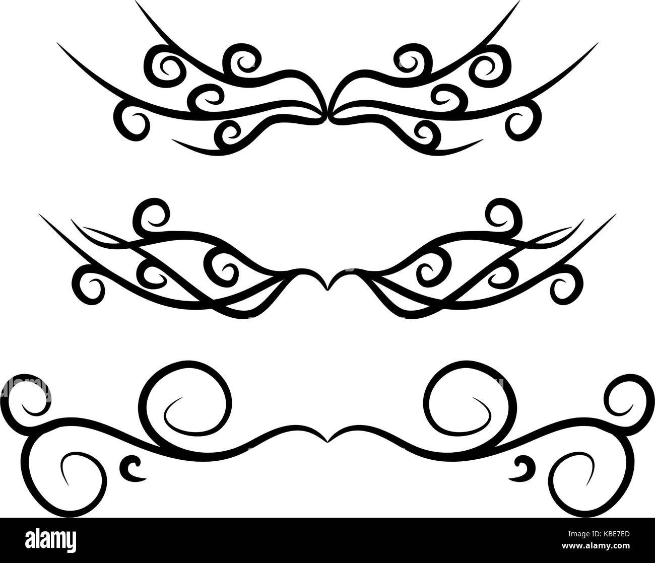 vintage footer set vector symbol icon design. Beautiful illustration ... vintage footer set vector symbol icon design. Beautiful illustration ...