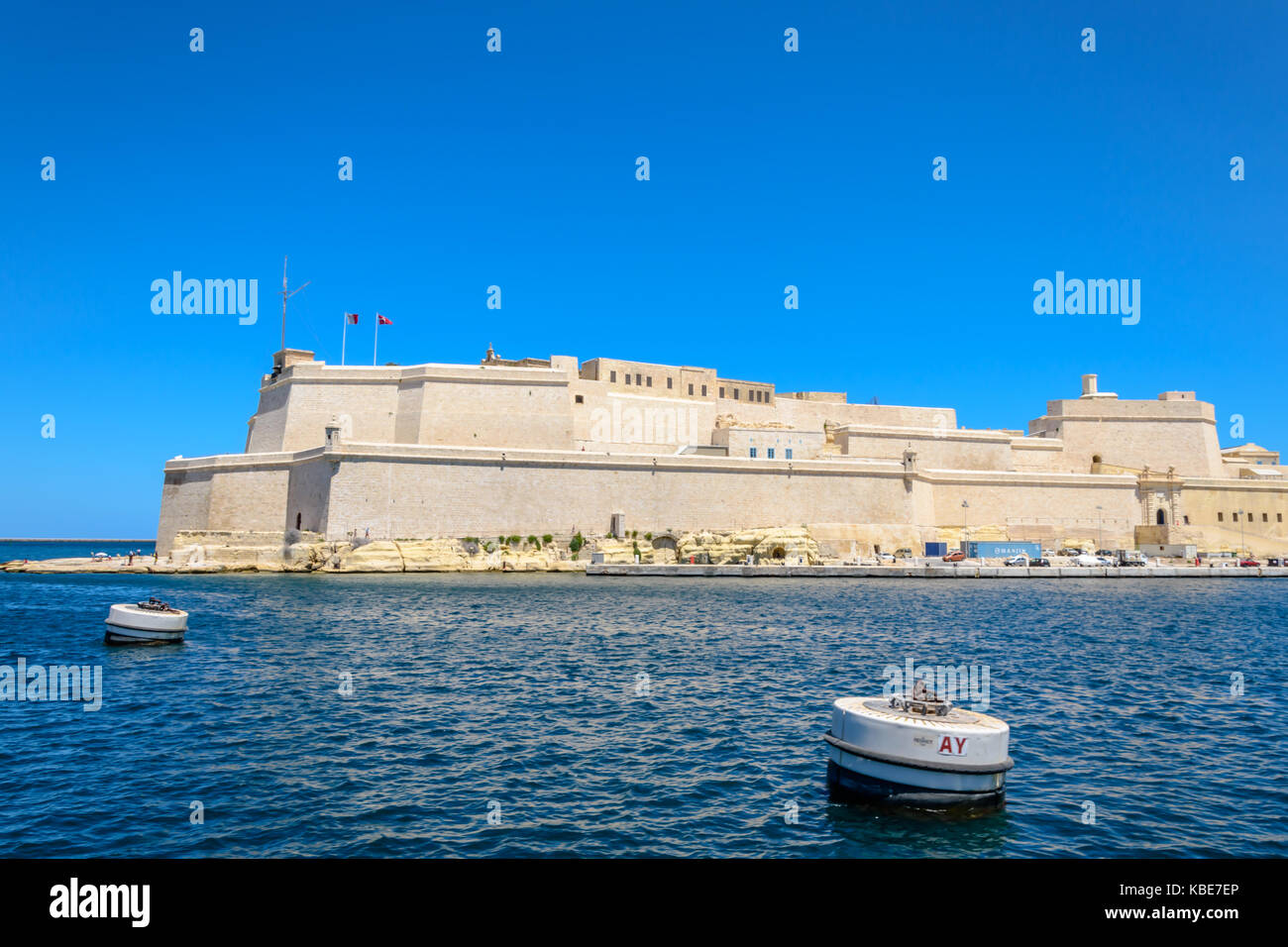 Fort St. Angelo Stock Photo - Alamy