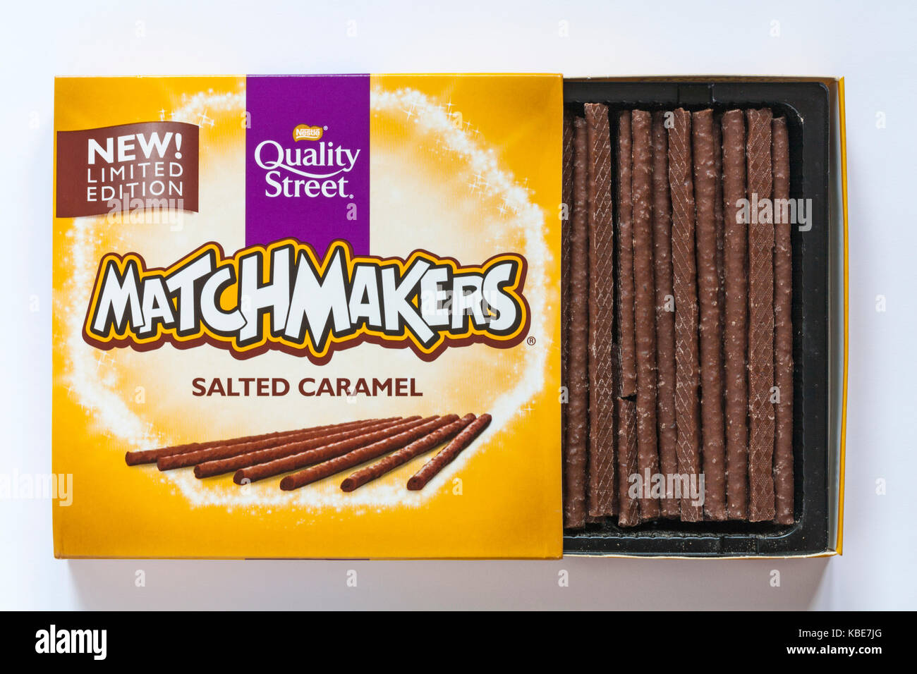 Box of Nestle Quality Street Matchmakers salted caramel - new limited ...