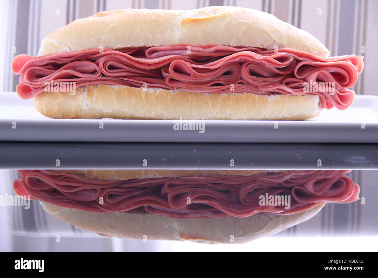 Sandwich, bologna, bread, São Paulo, Brazil Stock Photo - Alamy