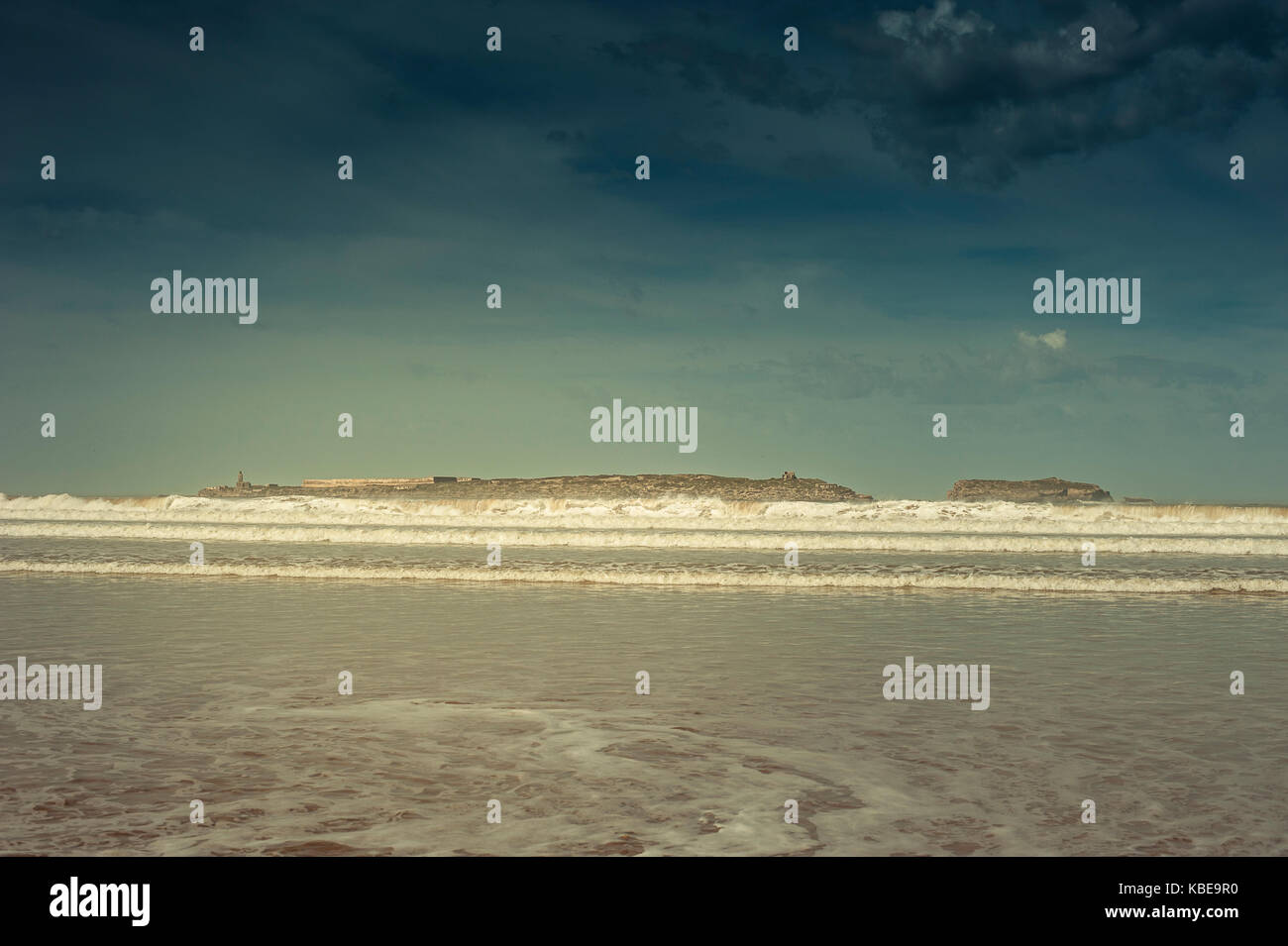Beautiful Atlantic Ocean landscape Essaouira, Morocco Stock Photo - Alamy