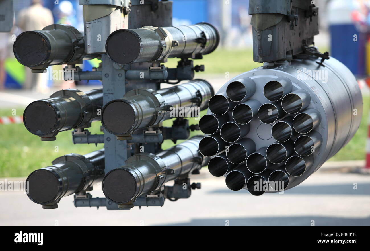 Helicopter rocket launcher hi-res stock photography and images - Alamy