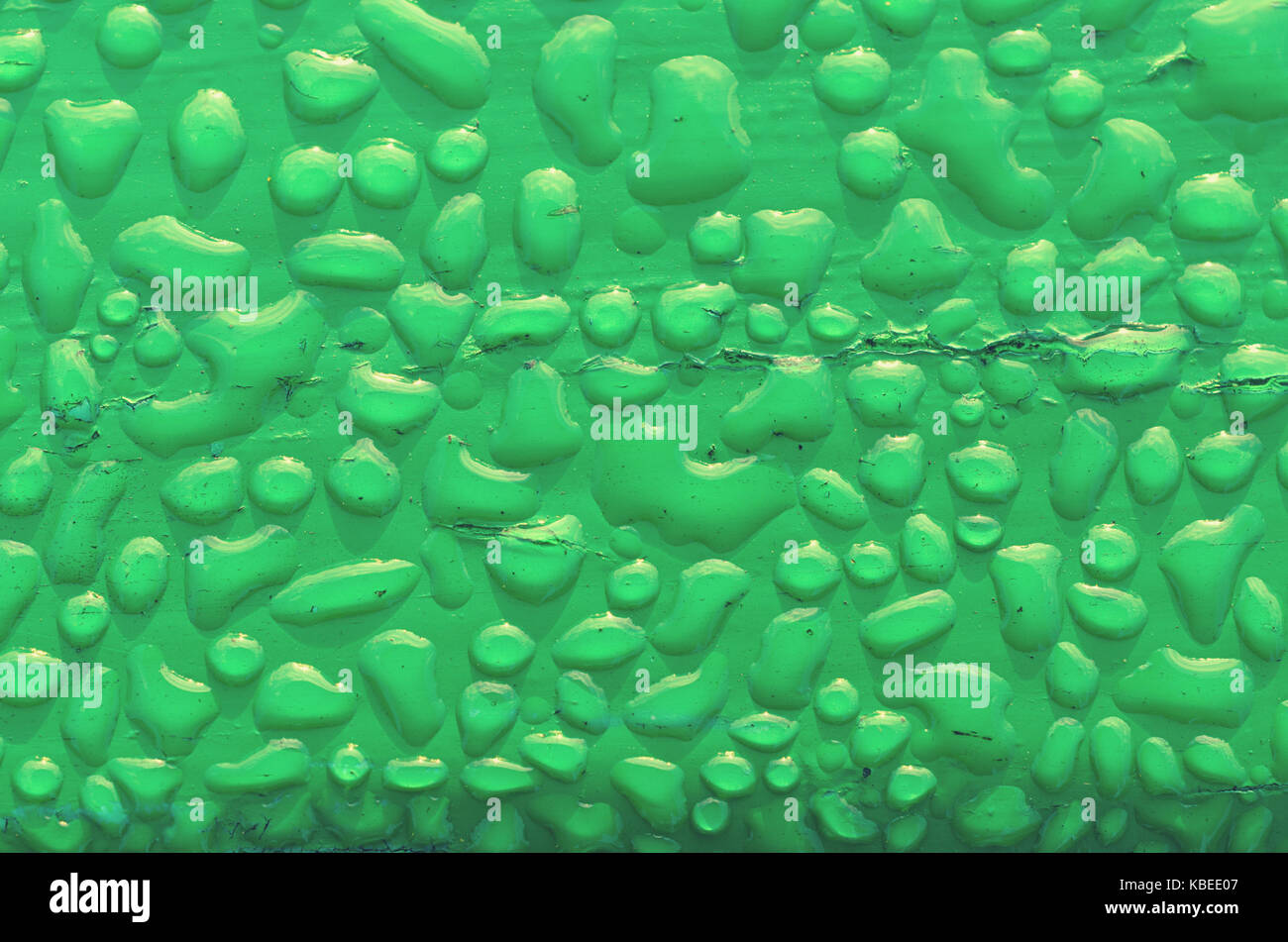 Morning dew on the painted surface. Texture Stock Photo - Alamy