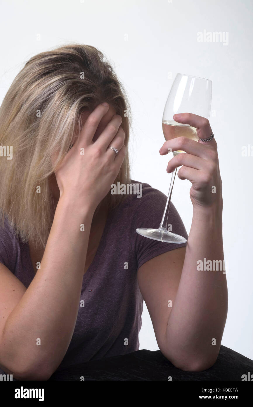 Drunk women alcohol hi-res stock photography and images - Alamy