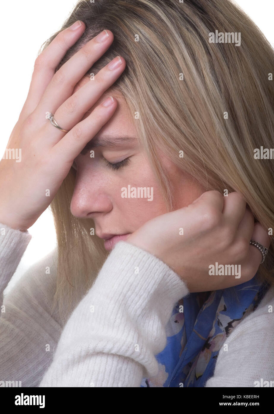 Girl scared of mother hi-res stock photography and images - Alamy