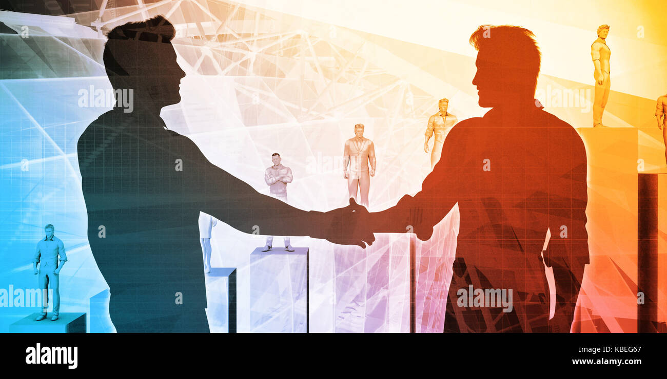 Global Partners and Globalization Partnership as Concept Stock Photo ...