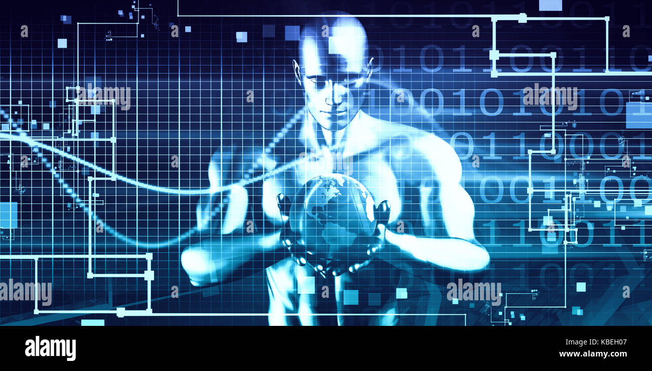 Integrated Technologies on a Global Level Concept Stock Photo - Alamy